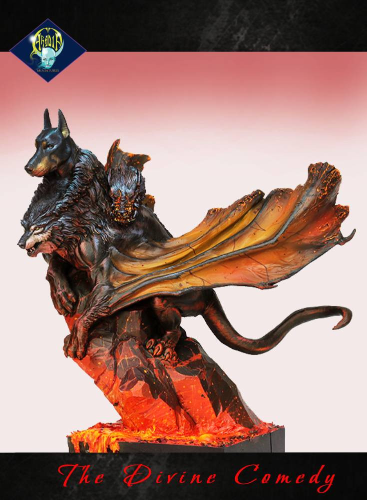 Guardian of Hell: Cerberus Miniature - Dante's Collection