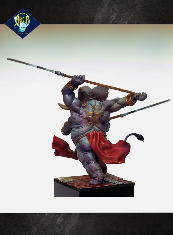 🕉 Ganesh - Divine Beauty in 75mm resin model | Aradia Classic Fantasy