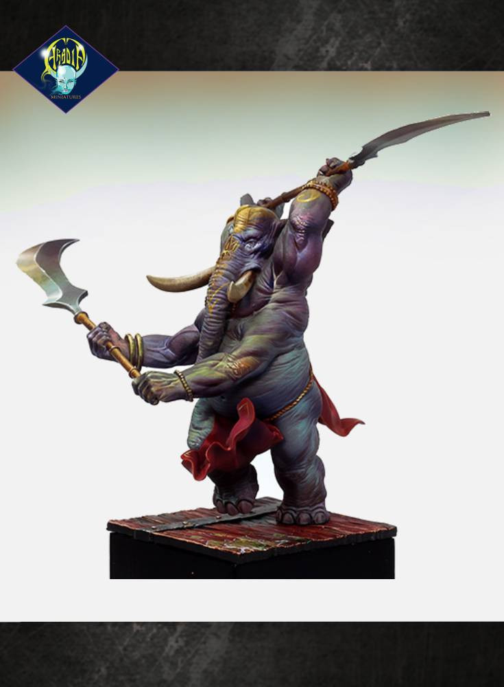 🕉 Ganesh - Divine Beauty in 75mm resin model | Aradia Classic Fantasy