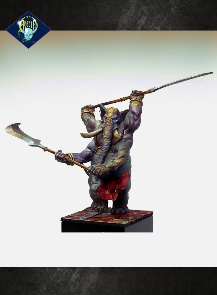 🕉 Ganesh - Divine Beauty in 75mm resin model | Aradia Classic Fantasy