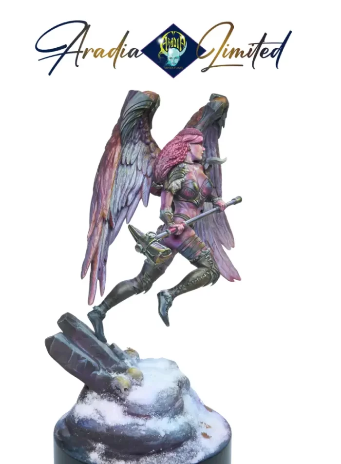 Limited Edition Valkyrie Miniature – 75mm Resin Figure