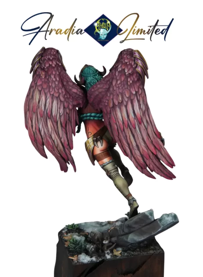 Limited Edition Valkyrie Miniature – 75mm Resin Figure